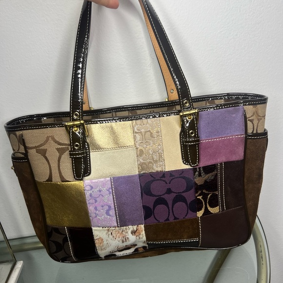 Coach | Bags | Coach Patchwork Tote Bag | Poshmark